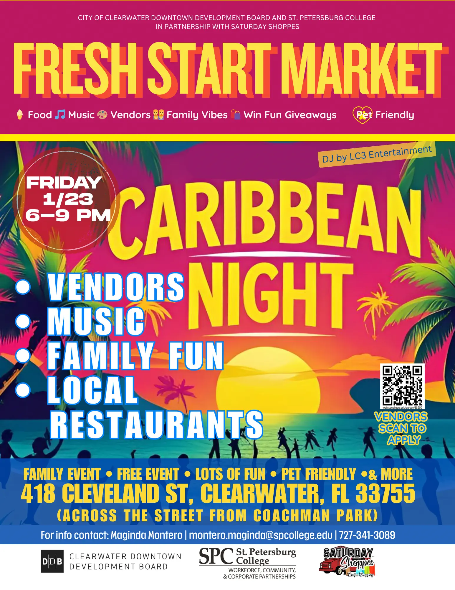 Caribbean Night - Saturday Shoppes